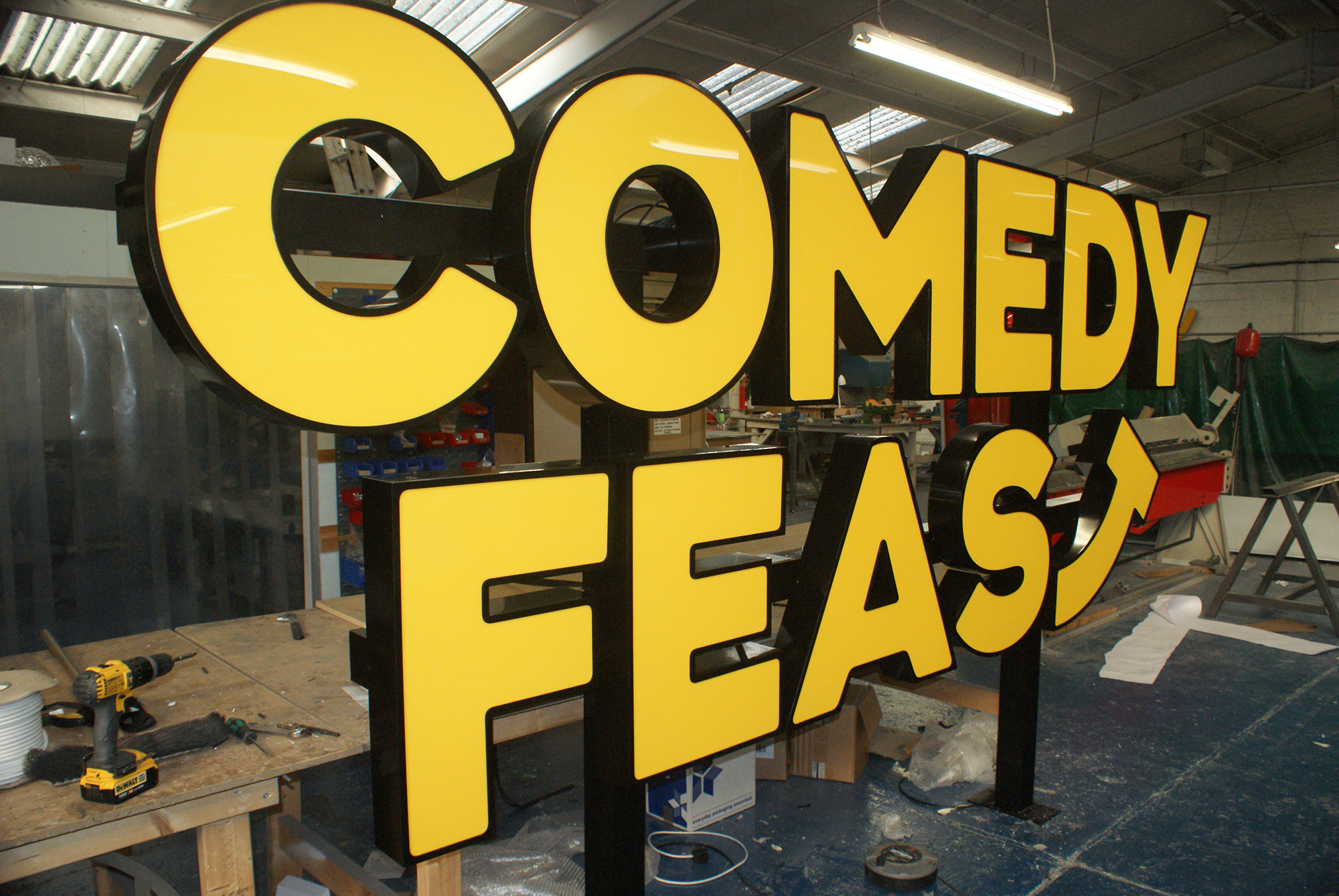 Face Illuminated Letters | ICE Signs